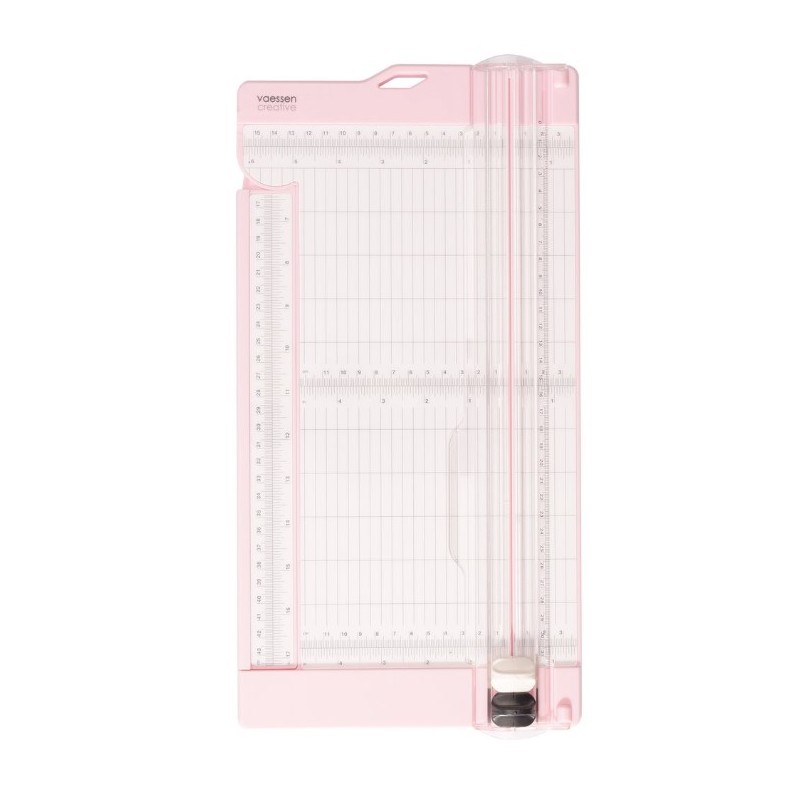 Vaessen Creative • Paper Cutter Trimmer With Scoring Tool 15x30.5cm Pink