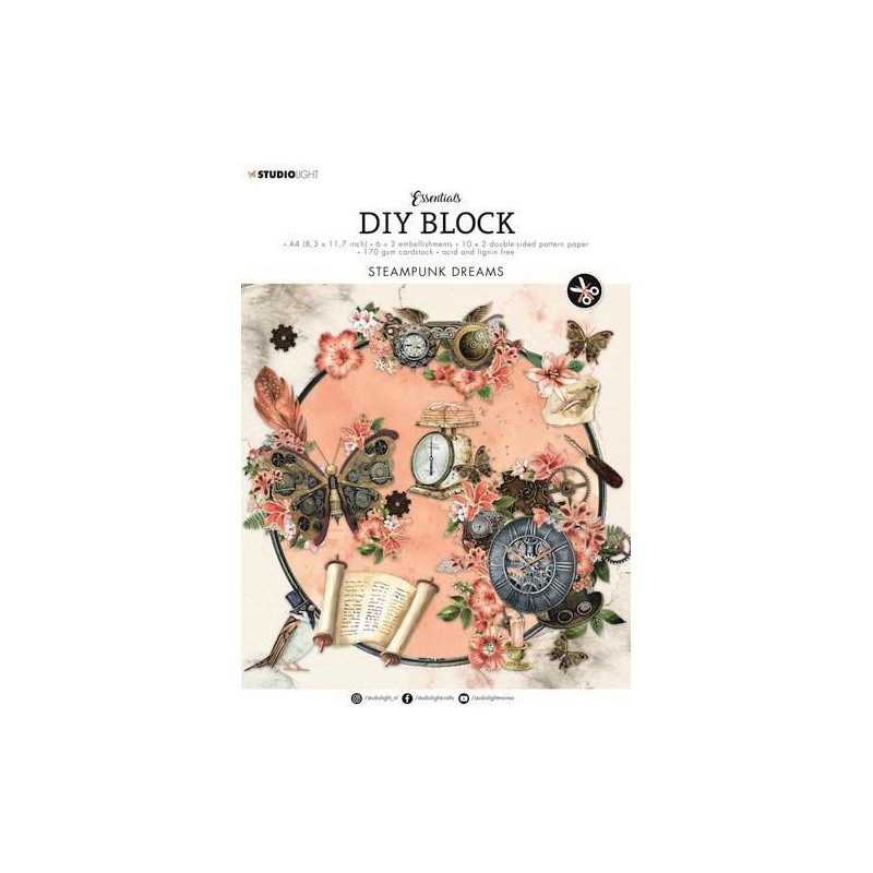 Studio Light DIY Block Essentials nr.37 SL-ES-DCB37 A4