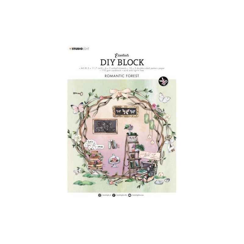 Studio Light DIY Block Essentials nr.38 SL-ES-DCB38 A4