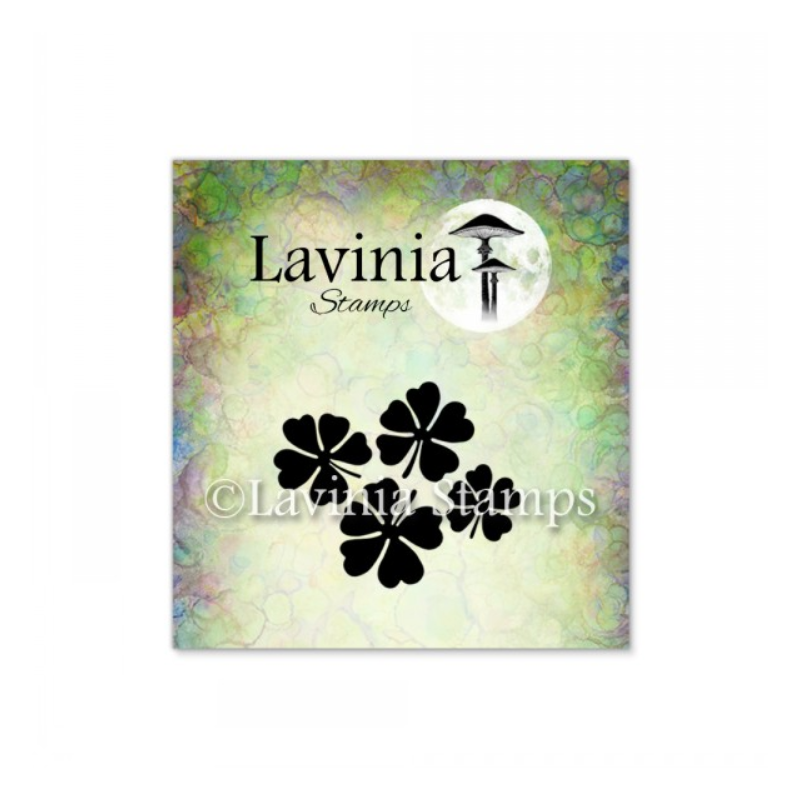 Lavinia stamp Lucky Clover Mini Stamp