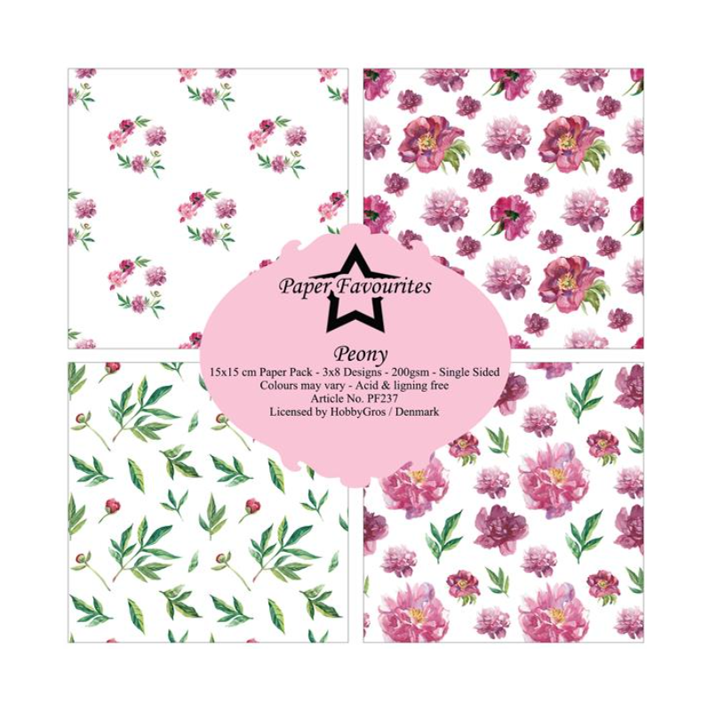 Paper Favourites Paper Pack "Peony" PF237