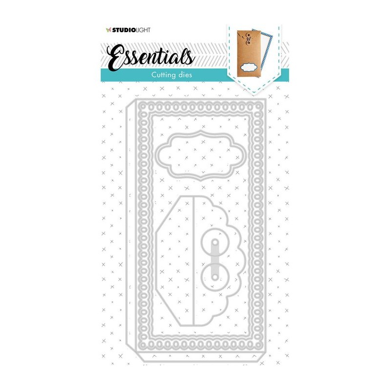 Studio Light • Essentials cutting die Envelope Nr.36 11x21,5 cm
